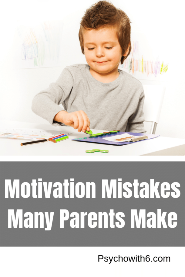Motivational Mistakes Many Parents Make