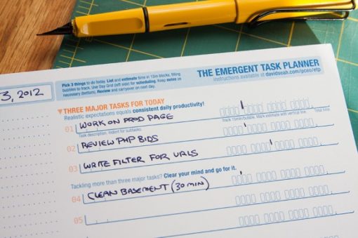 Can David Seah's Emergent Task Planner Help You Get More Done?